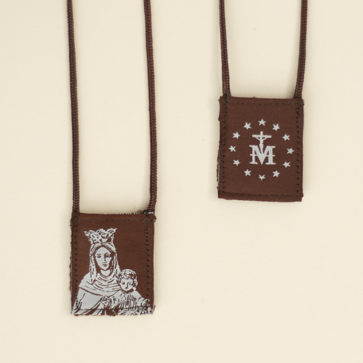 Premium Brown Scapular, Our Lady of Mt. Carmel – scapulars.com®