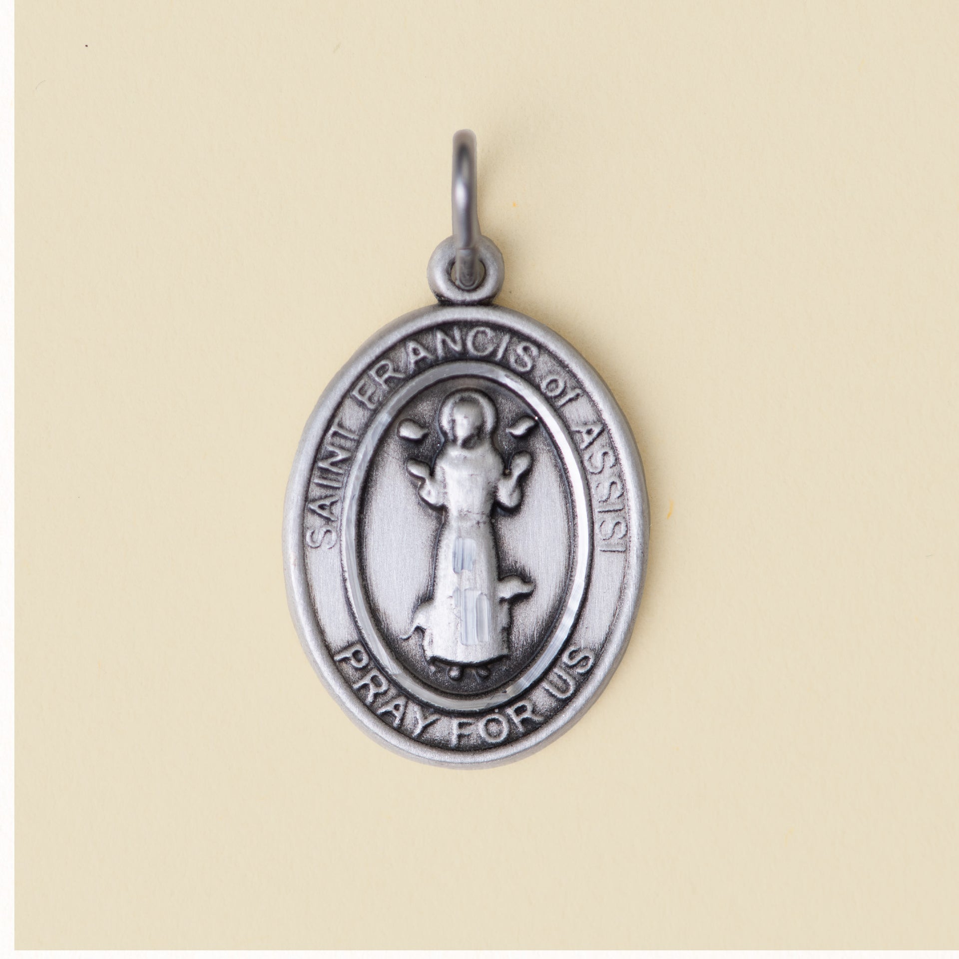 St Francis of Assisi Sterling Silver Medal – scapulars.com®