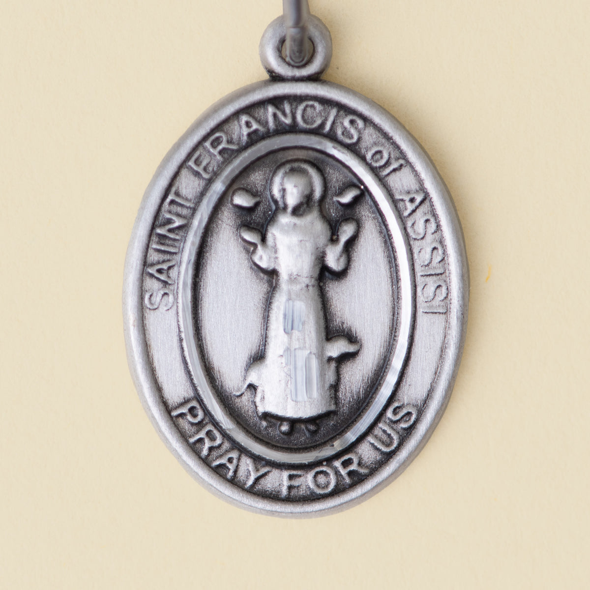 St Francis of Assisi Sterling Silver Medal – scapulars.com®