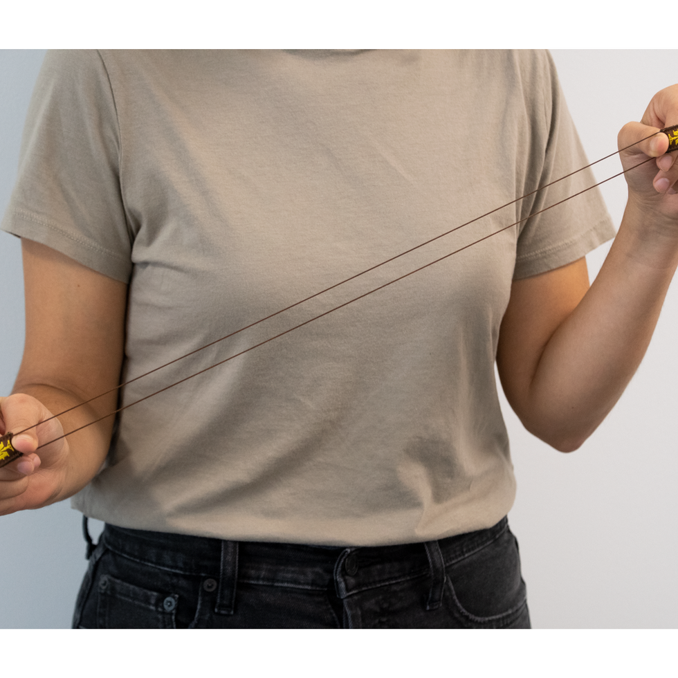 Marian Crucifix Mini | Premium Brown Scapular – scapulars.com®