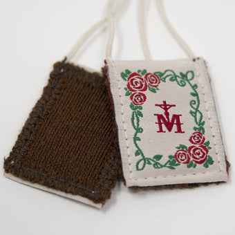 Pietà | Premium Brown Scapular – scapulars.com®